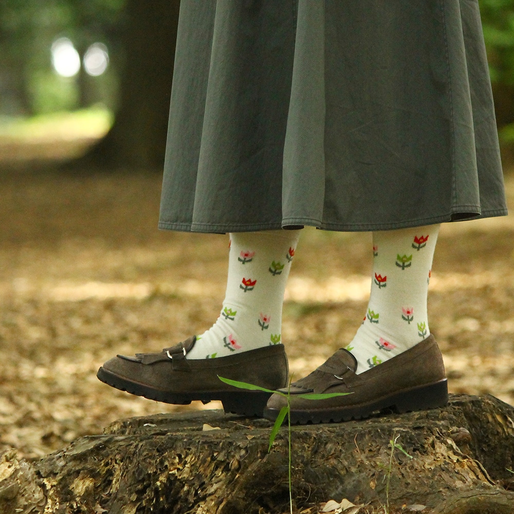 [レディース] Bengt&Lotta/ベングト＆ロッタ ソックス チューリップ ホワイト | サステナブルショップ エコンフォートハウス ecomfortHouse｜KLIPPAN（クリッ ...