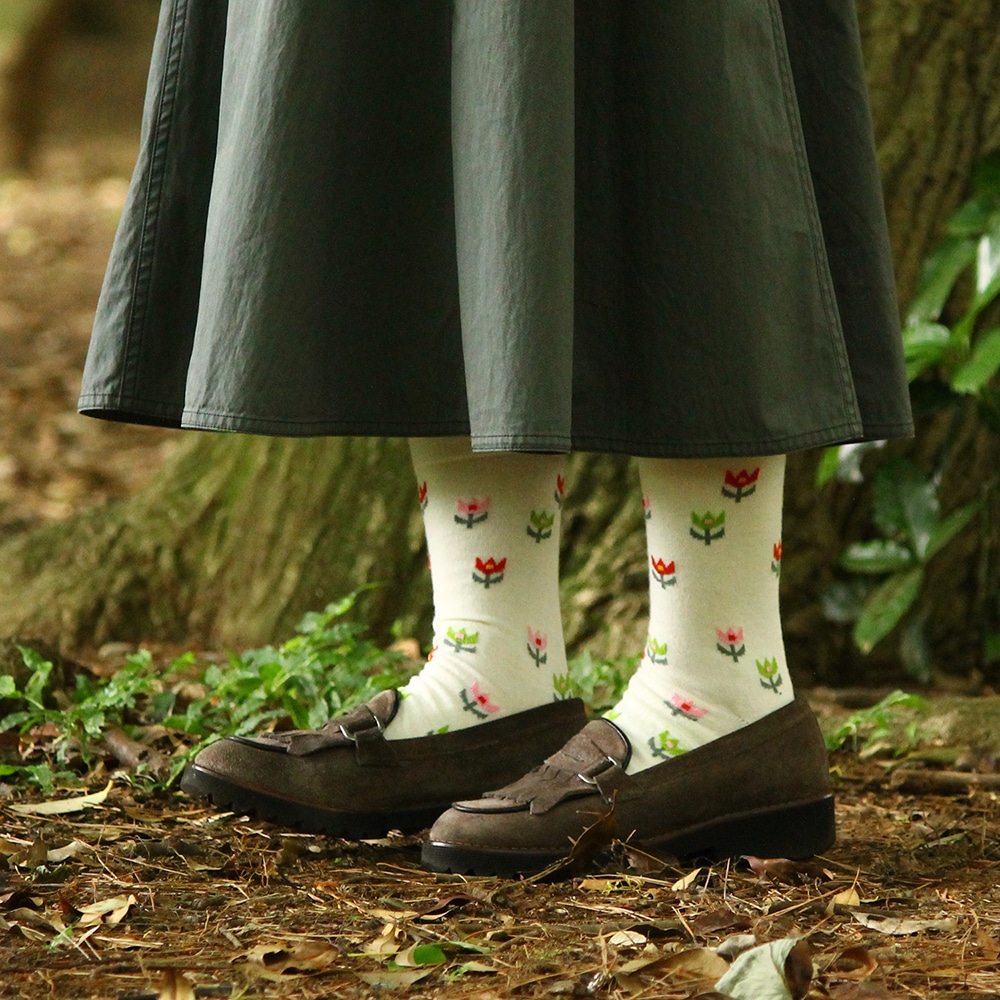 [レディース] Bengt&Lotta/ベングト＆ロッタ ソックス チューリップ ホワイト | サステナブルショップ エコンフォートハウス ecomfortHouse｜KLIPPAN（クリッ ...