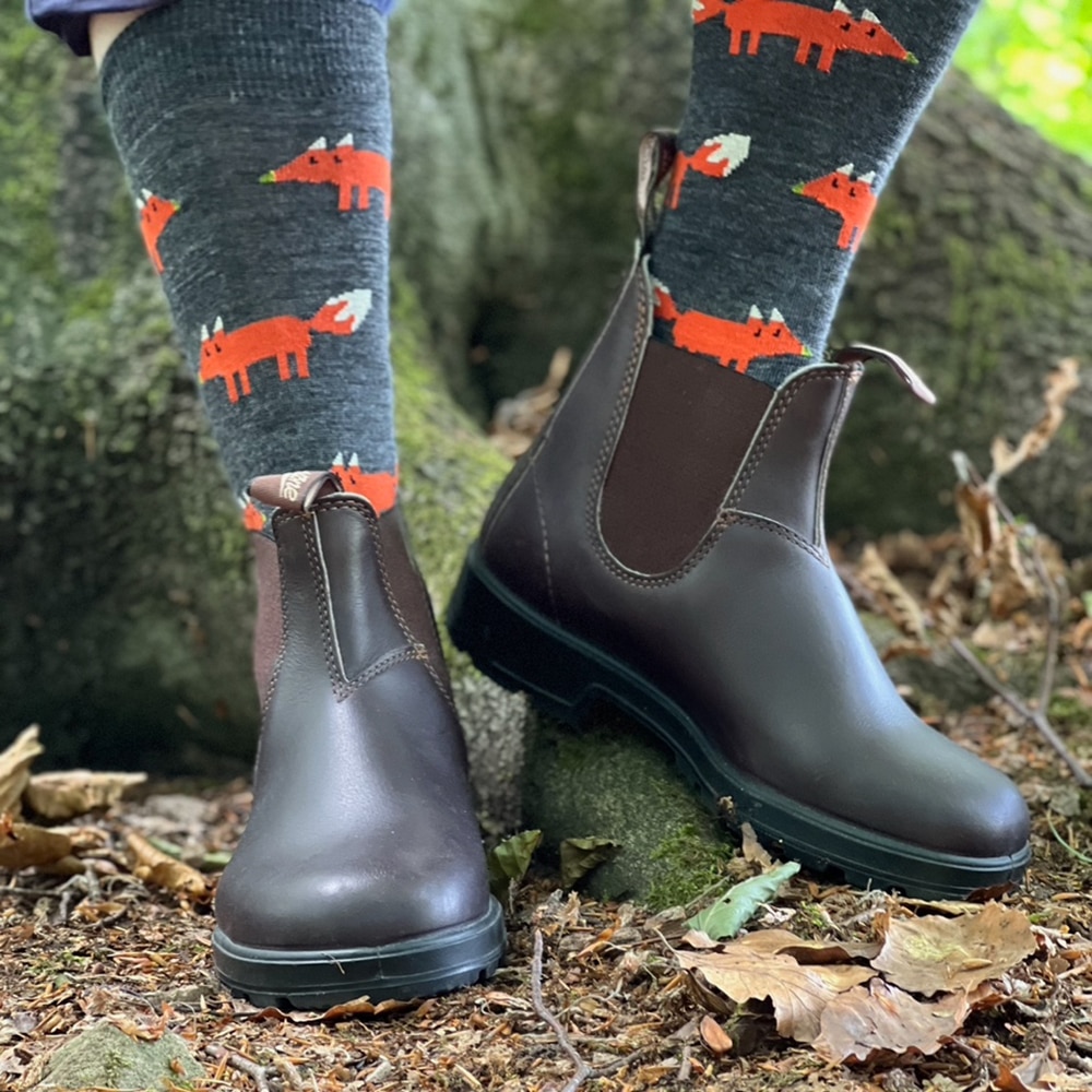 [レディース] Bengt&Lotta/ベングト＆ロッタ ソックス フォックス ブラック | サステナブルショップ エコンフォートハウス ecomfortHouse｜KLIPPAN（クリッパン ...