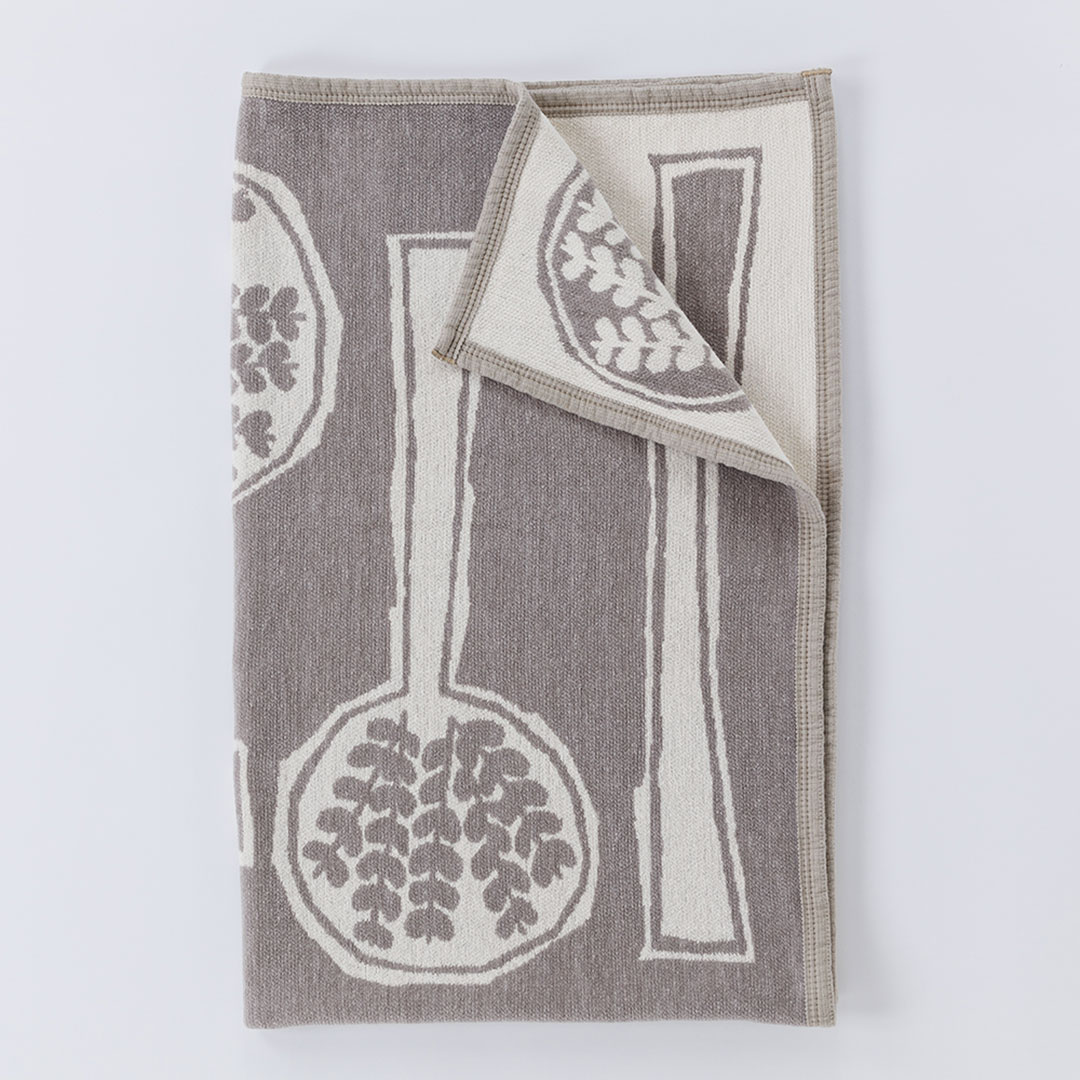 KLIPPAN/クリッパン シュニールコットン ハーフブランケット FOREST SPOON ブルー | サステナブルショップ エコンフォートハウス ecomfortHouse｜KLIPPAN ...