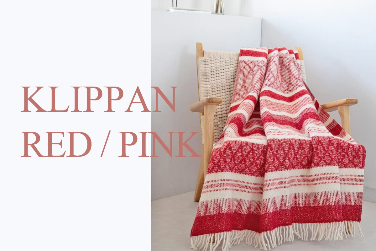 KLIPPANレッド/ピンク | サステナブルショップ エコンフォートハウス ecomfortHouse｜KLIPPAN（クリッパン）総輸入元