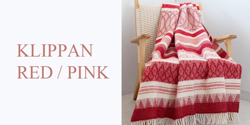KLIPPANレッド/ピンク | サステナブルショップ エコンフォートハウス ecomfortHouse｜KLIPPAN（クリッパン）総輸入元